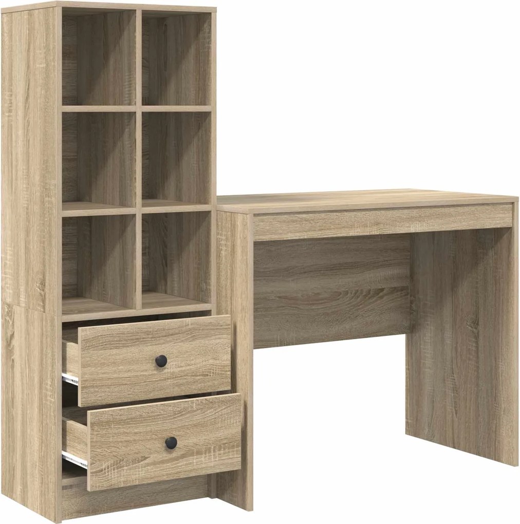 Stůl Sonoma dub 135,5 x 50 x 127 cm 2 ks 3337363