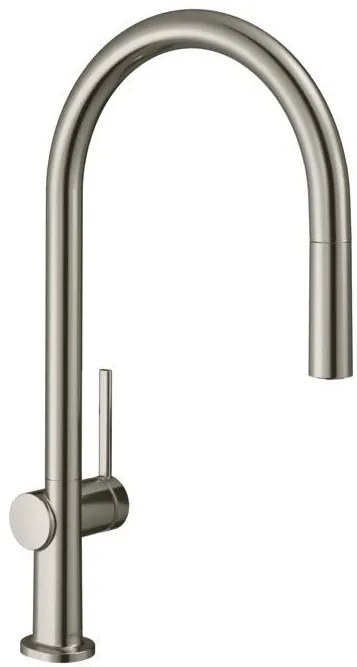 Hansgrohe M54 - Dřezová baterie Talis s výsuvnou koncovkou, sBox, vzhled nerezu 72803800