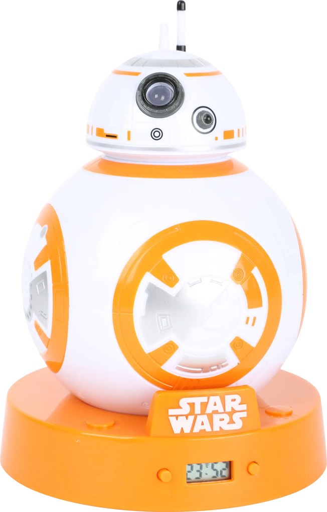 Small Foot Budík s projektorem Star Wars BB-8