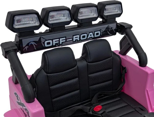 Elektrické autíčko Off-Road CLIMBER růžové