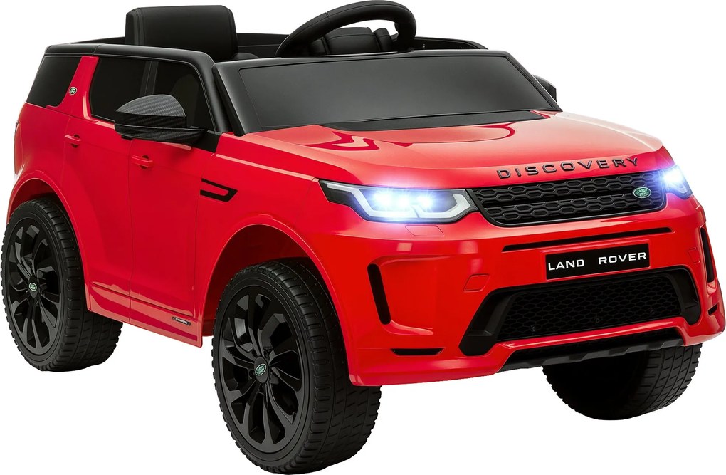 Dětské elektrické autíčko AIYAPLAY 12V Land Rover Discovery Sport s 2,4G dálkovým ovládáním, hudbou, klaksonem, elektrické vozidlo s LED světly, USB/M