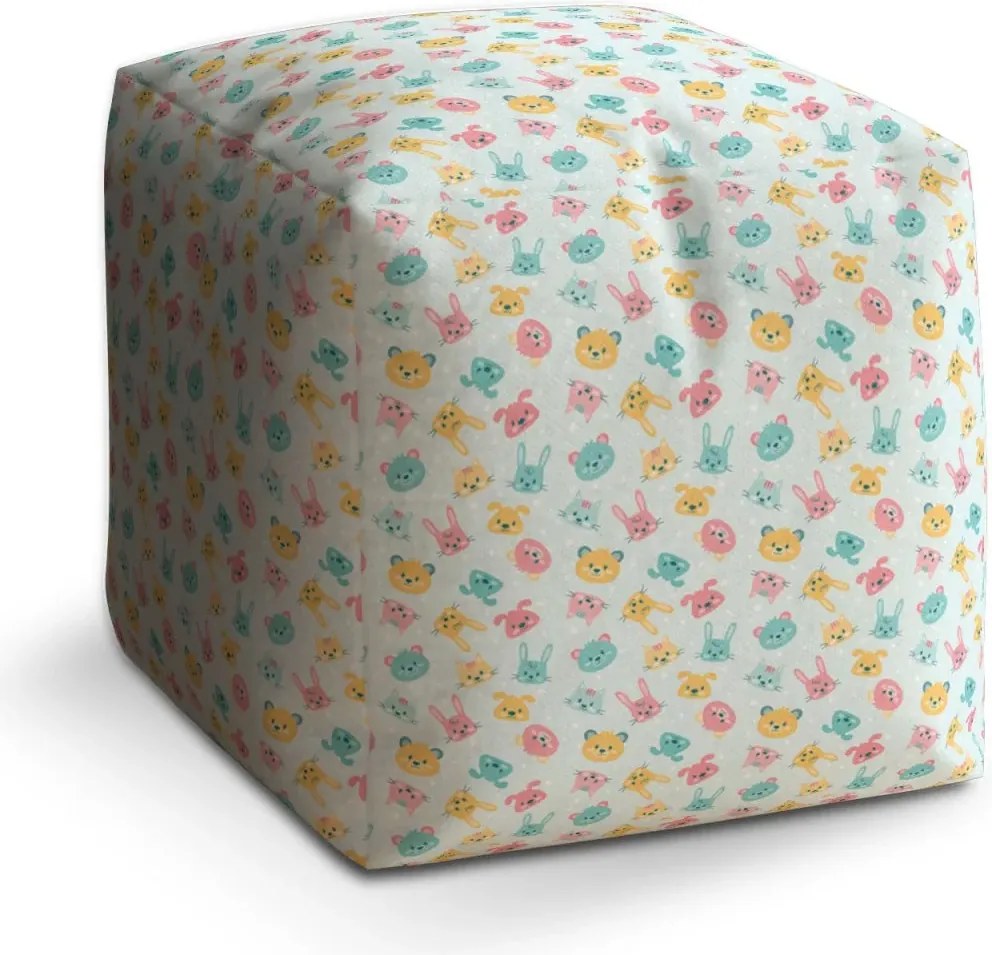 Sablio Taburet Cube Dětské hračky - 60x60x60 cm
