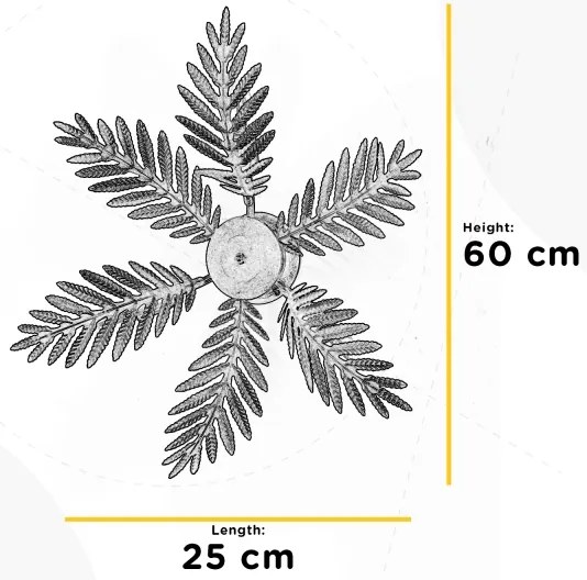 ONLI - Stropní svítidlo FELCE 3xE14/6W/230V bronzová