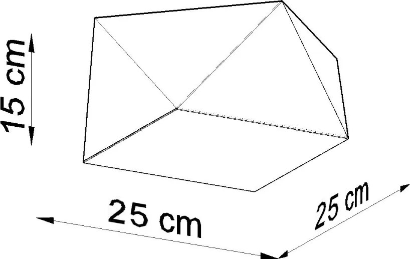 Sollux Lighting Stropní svítidlo HEXA 25 stříbrné