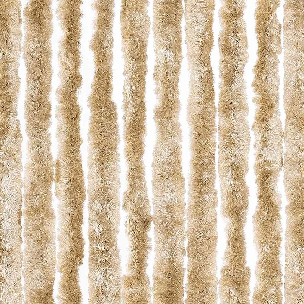 Závěs proti hmyzu béžový 100 x 220 cm Chenille 284284