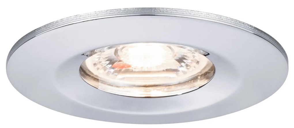 Paulmann 94302 Nova Mini, chromová bodovka, 1x4W LED 2700K, prům. 6,5cm, IP44