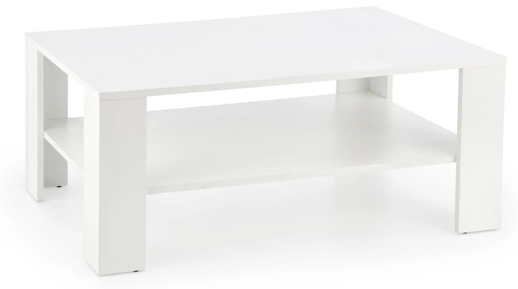 HALMAR KWADRO konferenční stolek bílý