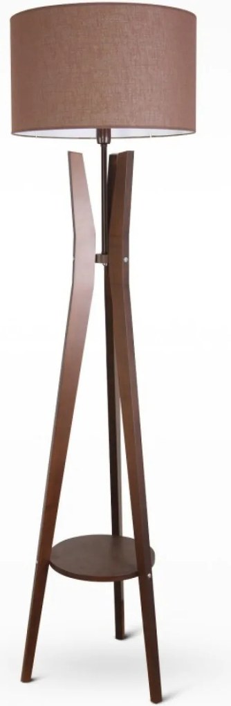 Light for home - Stojací lampa v hnědém provedení 9430 "Trion", 1x60W, E27, hnědá