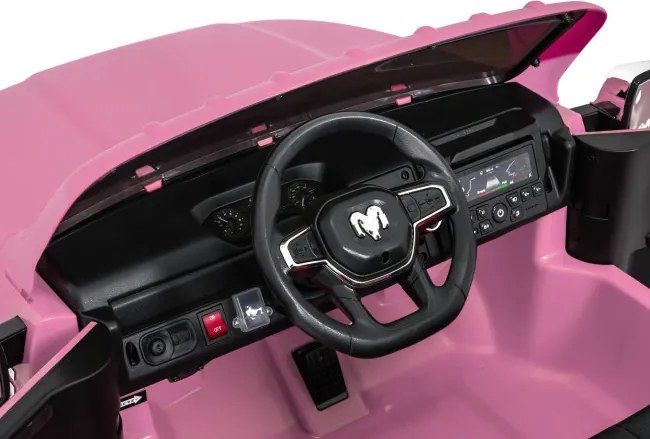 Elektrické autíčko RAM 3500 růžové