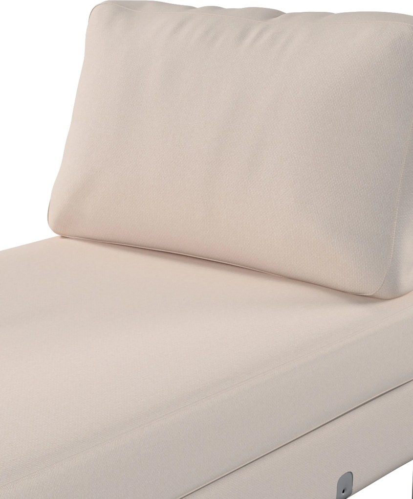 Potah na přídavný šezlong IKEA Karlstad, krátký barva růžová látka pletený vzor