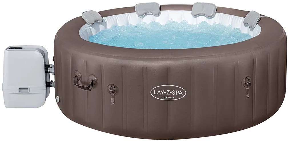 BESTWAY Lay-Z-Spa Dominica HydroJet Vířivka, 196 x 71 cm, 4-6 osob 60165