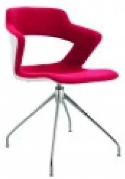 Jednací židle AOKI STYLE - čalouněný sedák+opěrák - 3D2986