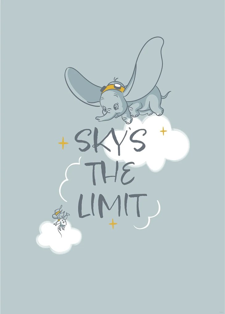 Komar Plakát Disney Dumbo Sky's the Limit 50 x 70 cm