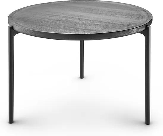 Stůl SAVOYE, průměr 60 cm, černý - Eva Solo