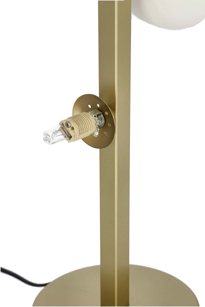 Mosazná stolní lampa Kama pro žárovku 2x G9  - Candellux