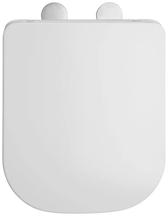 Sapho Imala WC sedátko slim Soft Close plast bíláPCS107