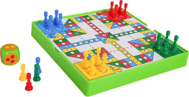 Společenská hra LUDO Žába zelená