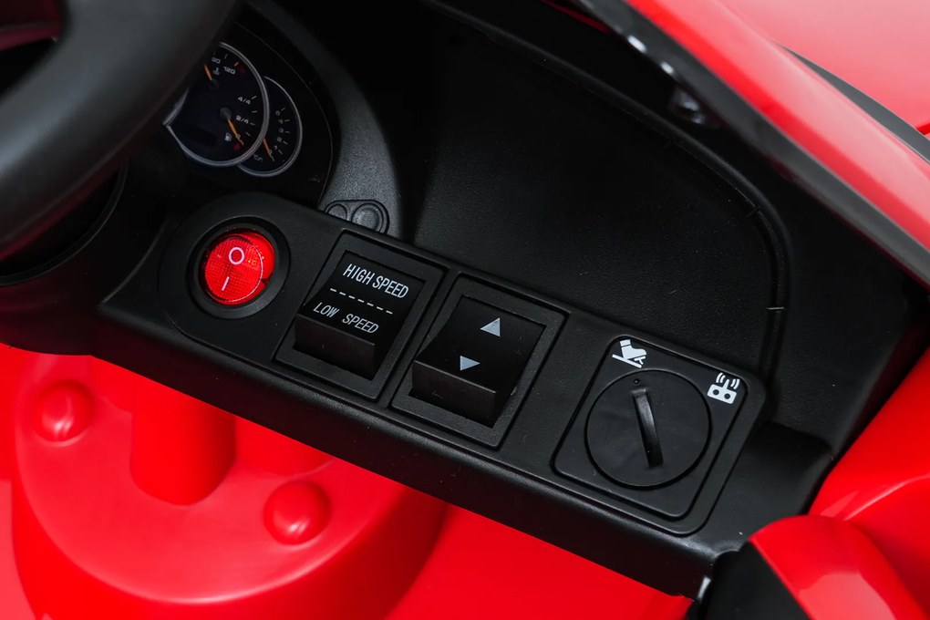Ramiz Porsche 911 Carrera elektrické autíčko pro děti červené