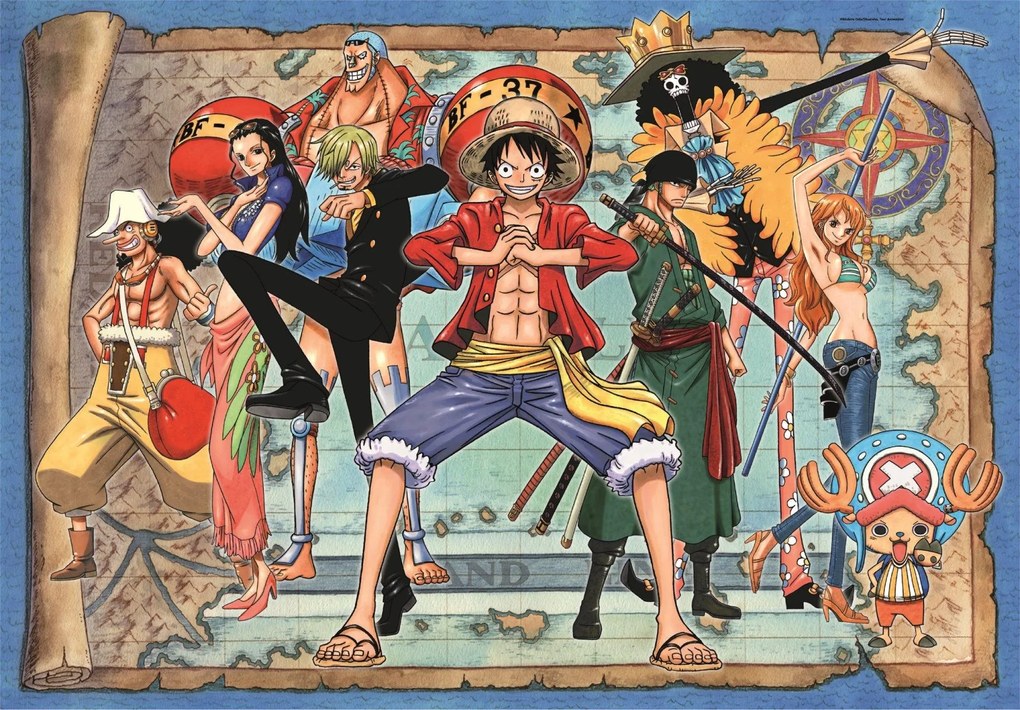 Clementoni anime collection: one piece 500 dílků