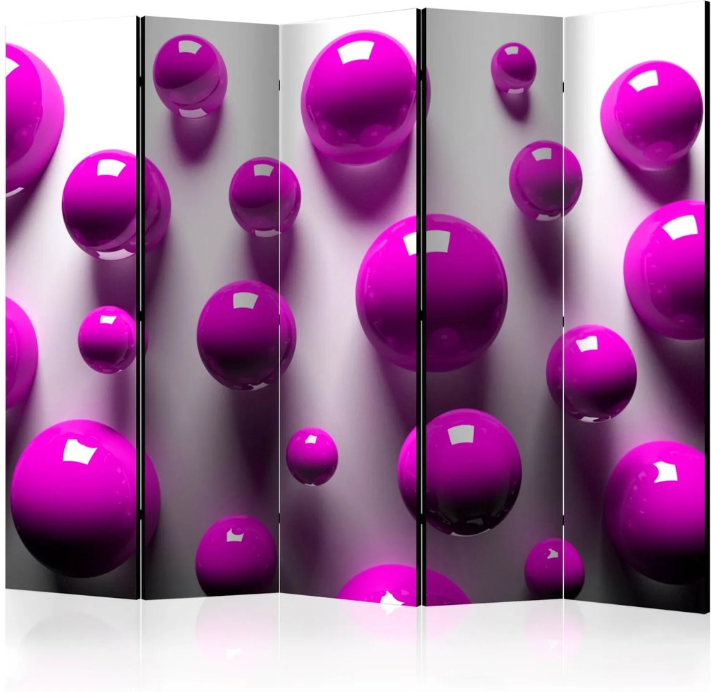 Paraván - Purple Balls II [Room Dividers] 225x172