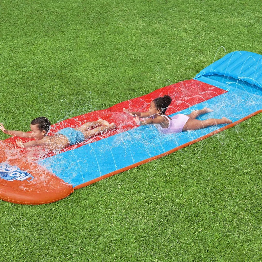 Bestway H2Ogo Vodní Skluzavka Tsunami Splash Ramp Double Slide