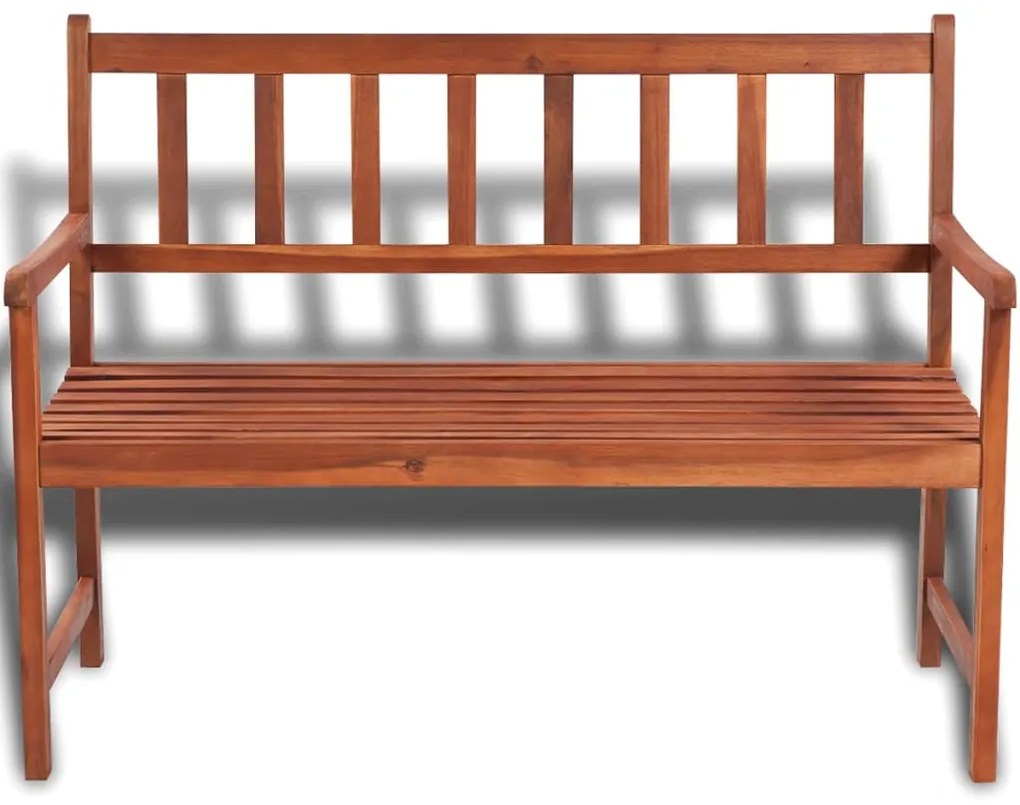 41448 vidaXL Zahradní lavice 120 cm masivní akáciové dřevo