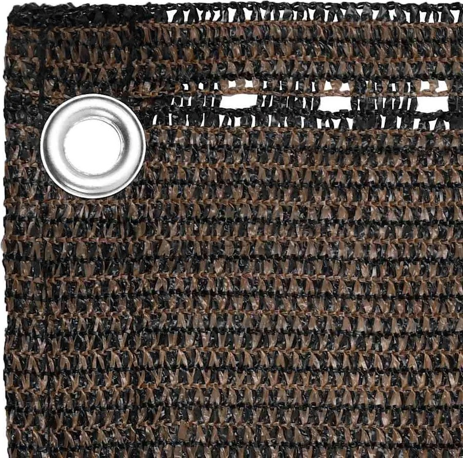 Balkonová zástěna hnědá 75 x 300 cm HDPE 311040