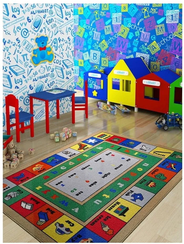Dětský koberec Lesson, 100 x 150 cm