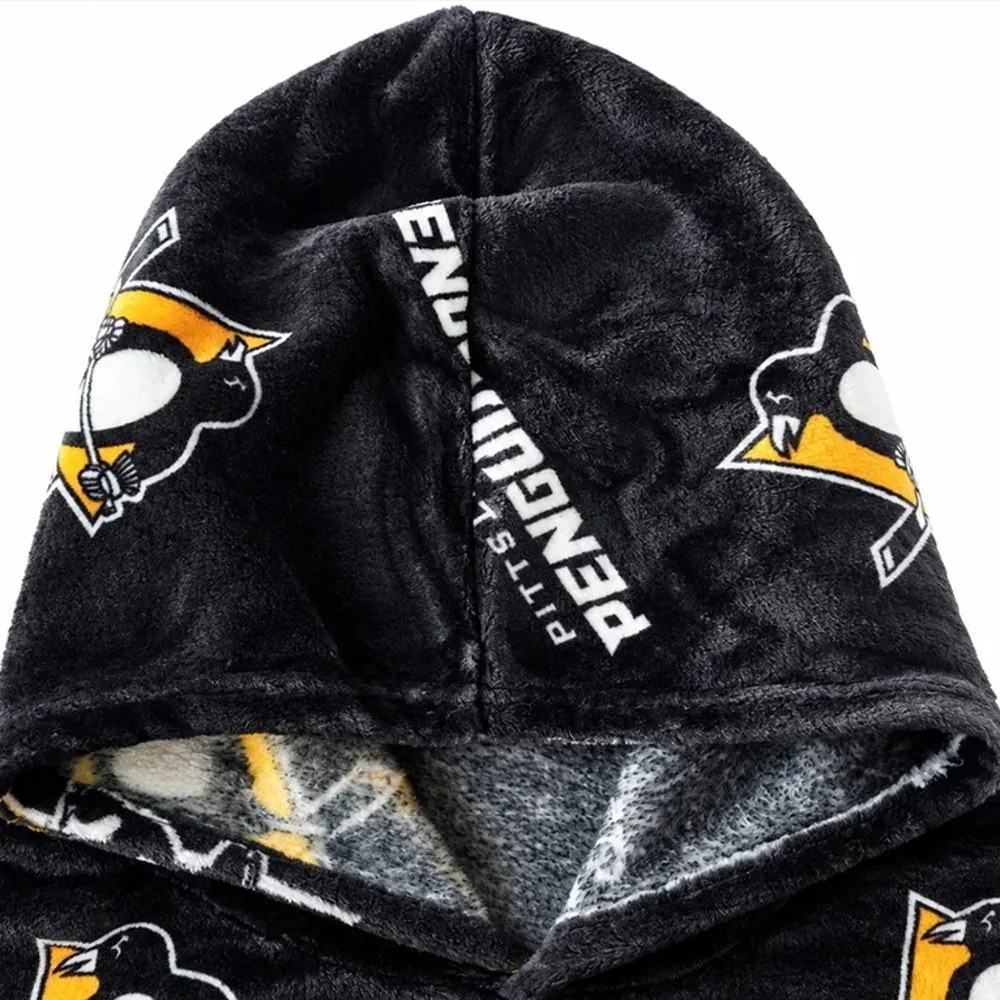 Mikinová televizní deka NHL Pittsburgh Penguins - vel. S