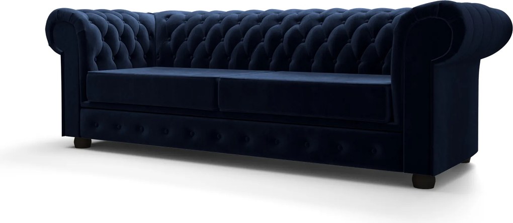 GRAND Pohovka LUXURY, dvojsedák Barva: VELVET 16, Rozkládání do lůžka: Ano