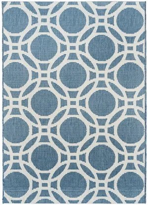 B-Line Modrý kusový koberec Adria 14KSK 120x170 cm