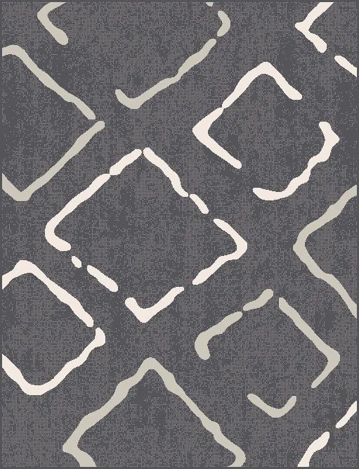 Vopi | Kusový koberec Mondo A4GBG - 120 x 170 cm, šedý