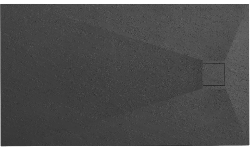 Rea Magnum Black, SMC sprchová vanička 120x80x2, 5 cm, černá, REA-K3331