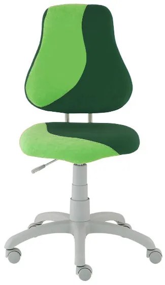 Dětská rostoucí židle ALBA FUXO S-line tmavě zeleno-ostře zelená