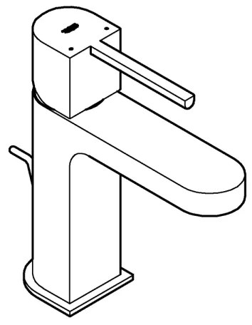 GROHE 32612003 - Umyvadlová baterie PLUS velikost S lesklý chrom