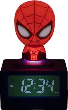 PALADONE Budík Spiderman / Analogový ciferník / 3x AA (bez baterií)