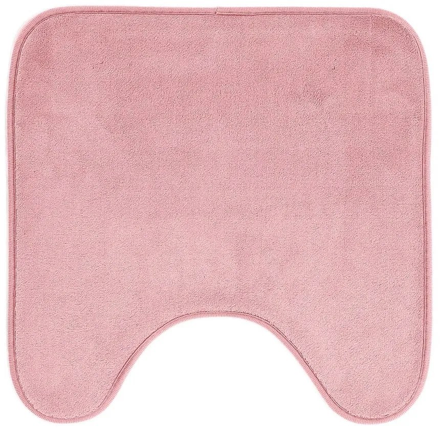 Růžová WC koupelnová předložka 45x45 cm Vitamine – douceur d'intérieur