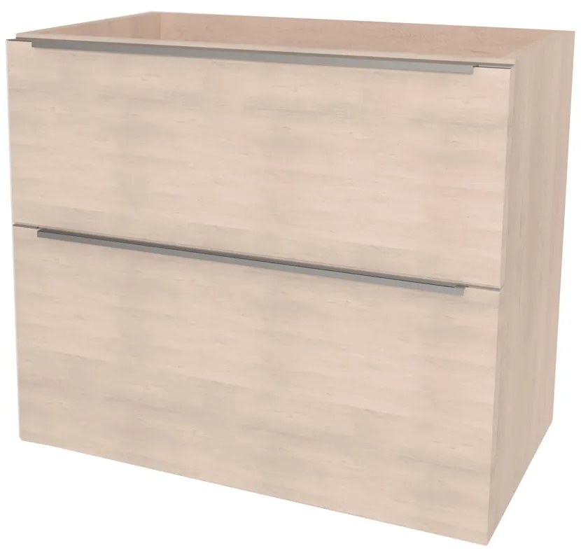 Mereo Mereo, Mailo, koupelnová skříňka 81 cm, chrom madlo, Multidecor, CN591SDUP1