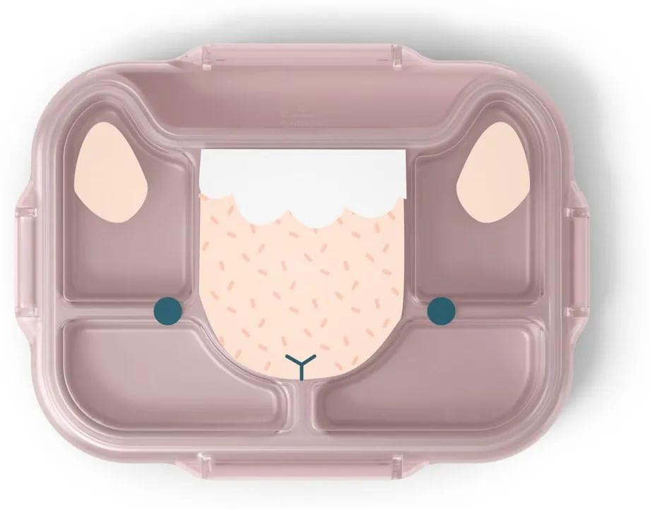 Dětský svačinový box Wonder Pink Sheep - Monbento