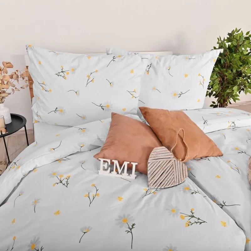 Povlečení bavlněné Sedmikrásky EMI, Standardní set jednolůžko obsahuje 1x 140x200 + 1x 70x90