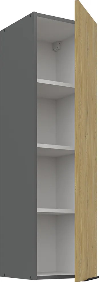 CREMONA ac | horní skříňka 30 G-108 1F policová | 30 cm | EXTRA VYSOKÁ | antracit/cremona
