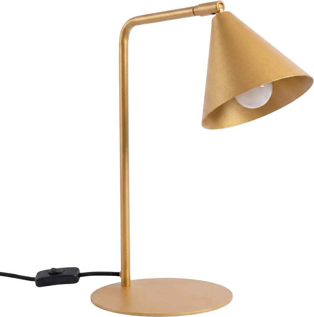 Sollux Lighting Stolní lampa NOX zlatá