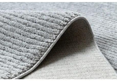 koberec SEVILLA PC00B pruhy šedá střapce, Berber, Maroko, Shaggy velikost 140x190 cm | krásné koberce cz