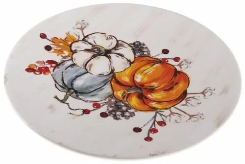 Keramický talíř Pumpkin, 24,2 cm