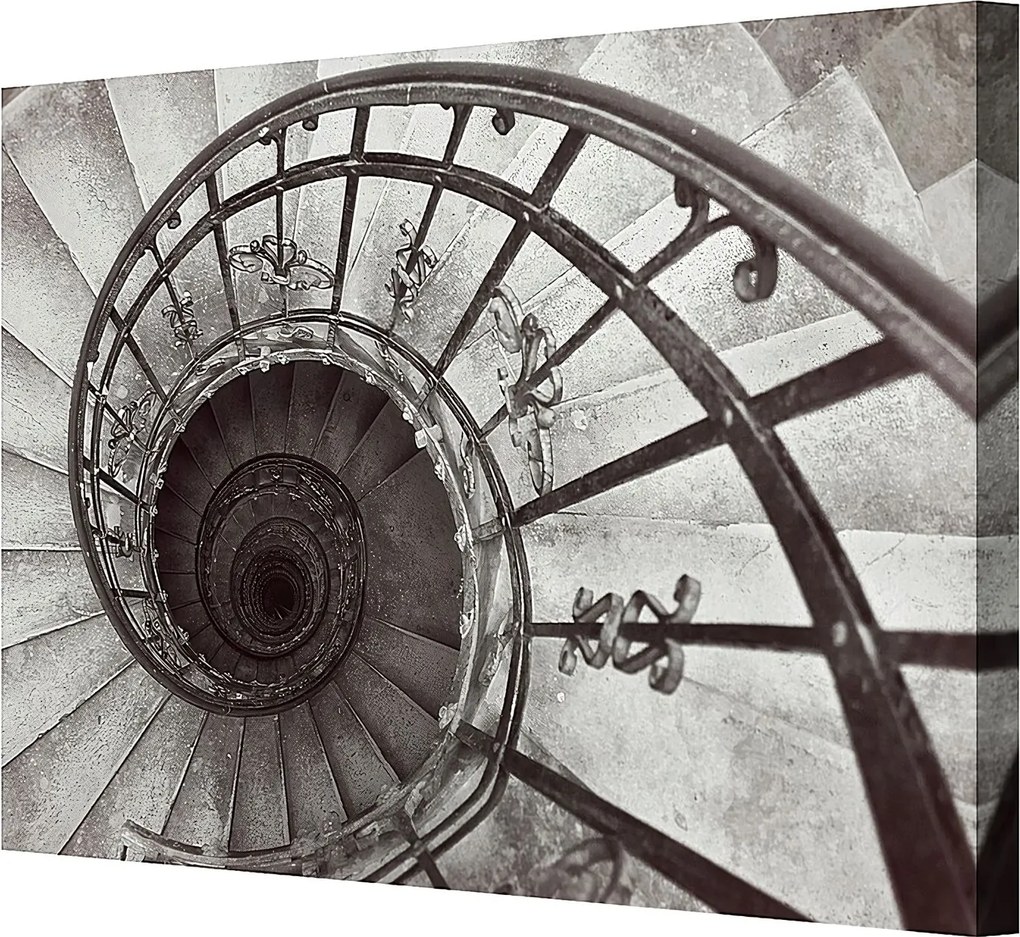 Obraz na plátně Spiral Stairs