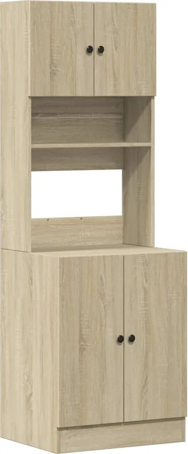 Kuchyňská skříňka dub sonoma 60 x 50 x 180 cm kompozitní dřevo 3276639