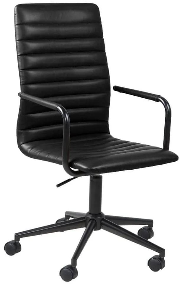Intesi Kancelářská židle Winslow černá/černá