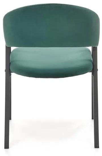 HALMAR K473 židle tmavě zelená