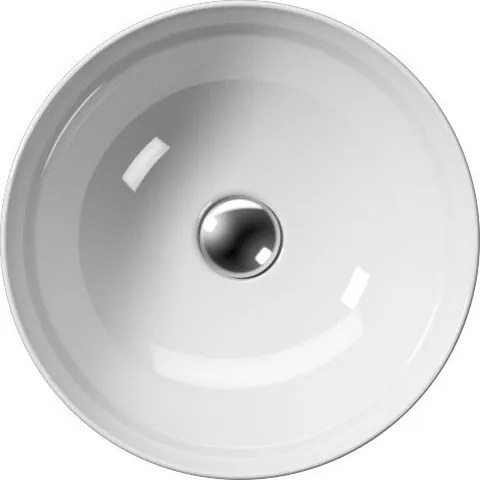 GSI GSI, SAND keramické umyvadlo na desku, průměr 40 cm, bílá ExtraGlaze, 903911