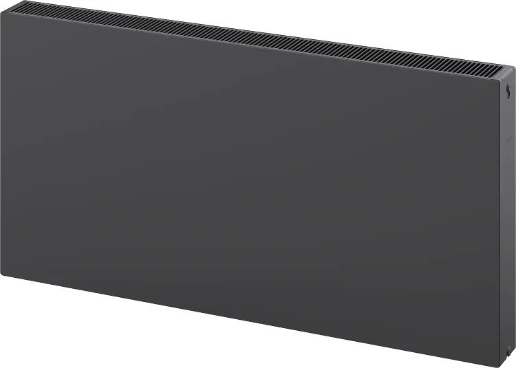 Mexen CF22, plochý panelový radiátor 600 x 1800 mm, boční připojení, 2848 W, antracitová, W422F-060-180-66